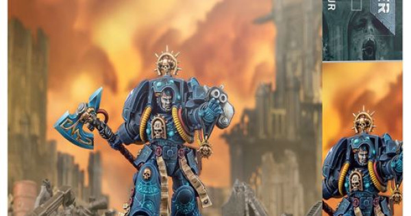 Space Marines: Librarian In Terminator Armour