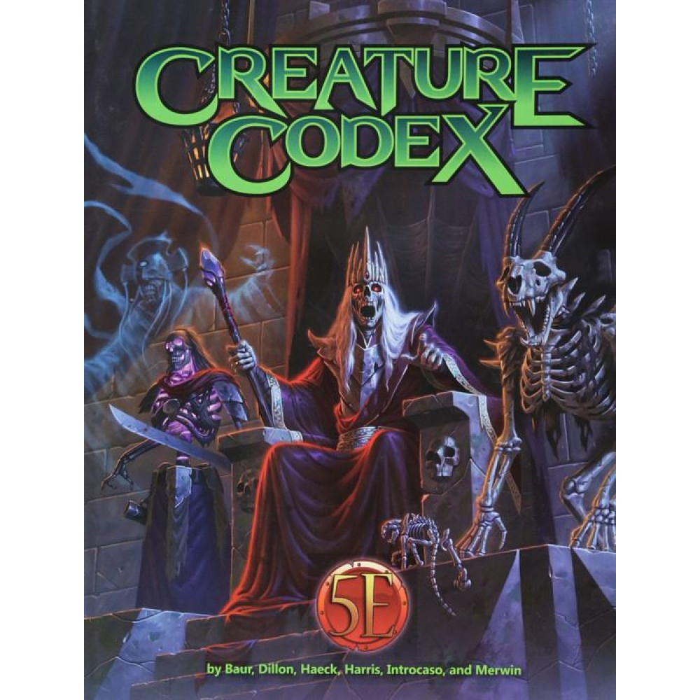Creature Codex 5E HC