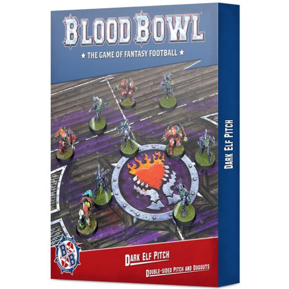 Dark Elf Team – Double-sided Pitch and Dugouts Set
