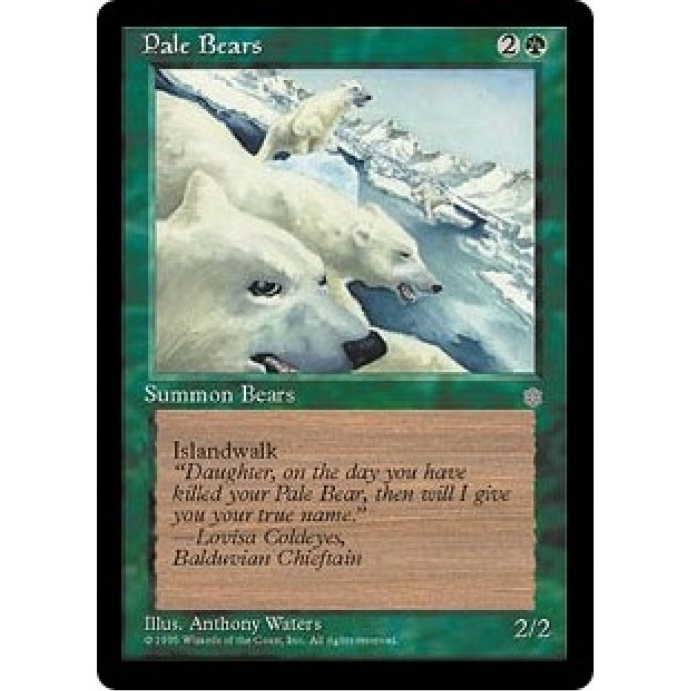 Pale Bears (Ice Age)