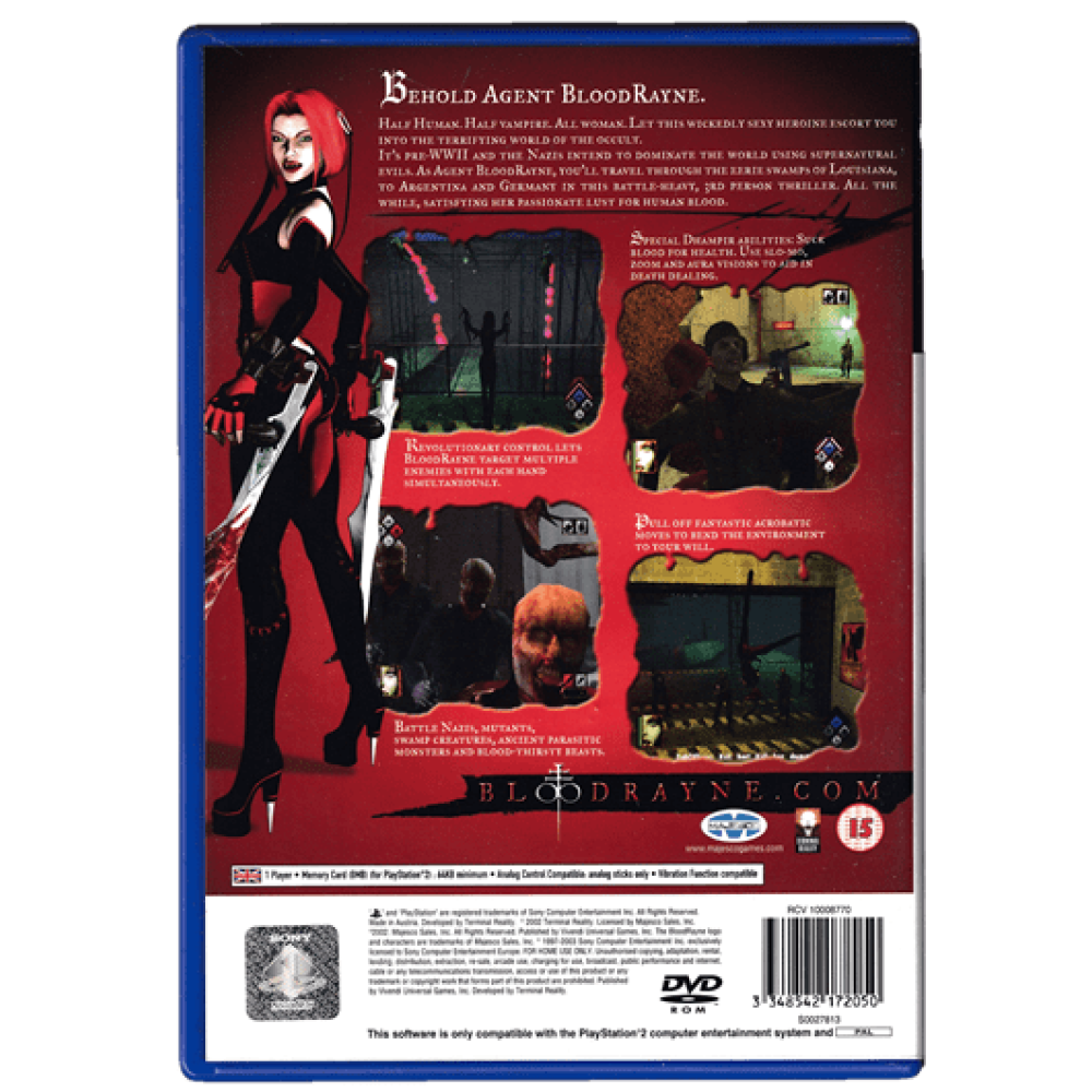 Bloodrayne for Playstation 2