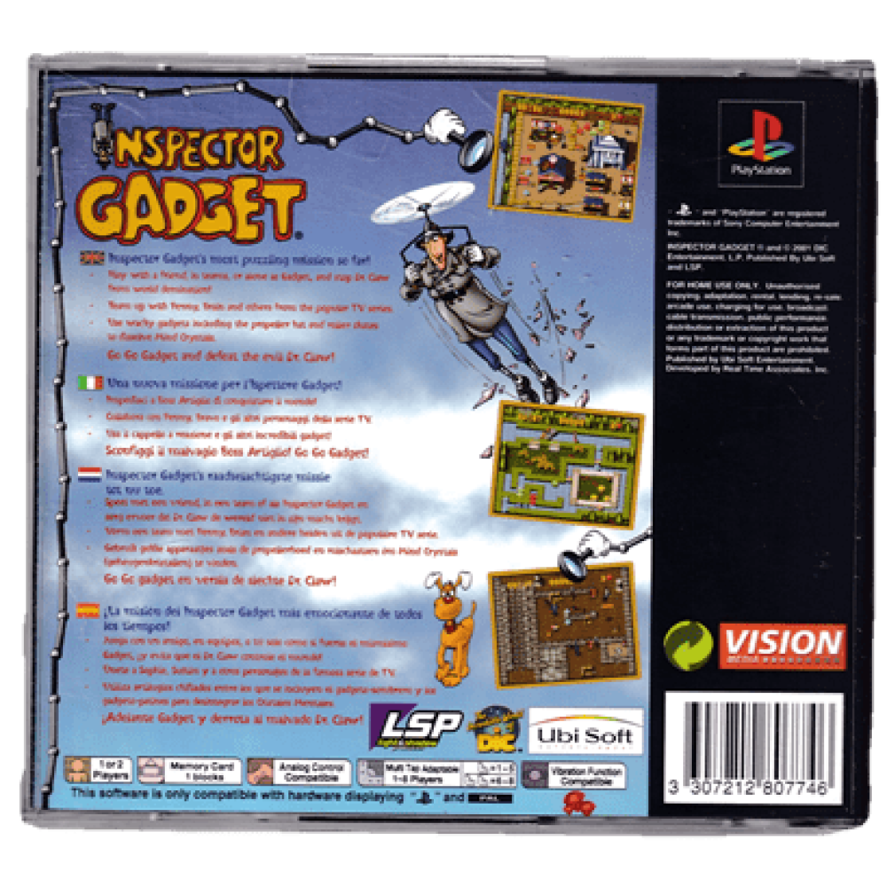 Inspector Gadget: Gadget's Crazy Maze for Playstation 1