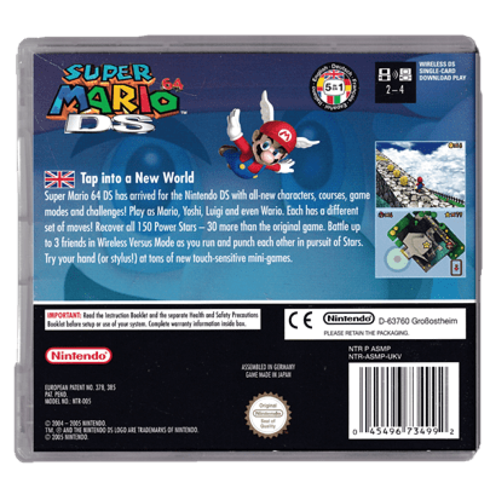 Super Mario 64 for Nintendo DS