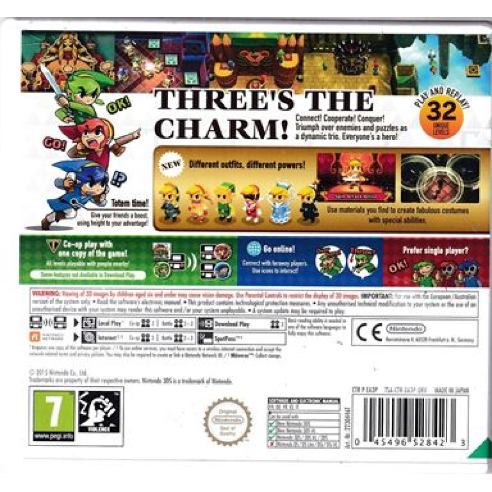 The Legend of Zelda: Tri Force Heroes for Nintendo 3DS